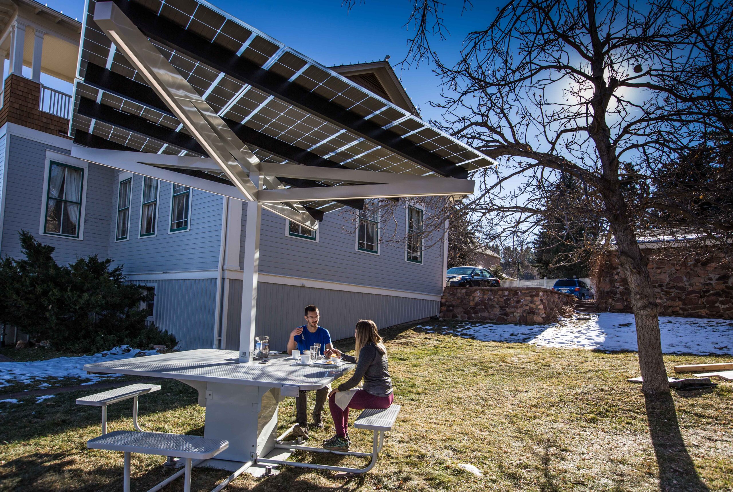 Introducing The SolarZone Solar Charging Table - Lumos Solar