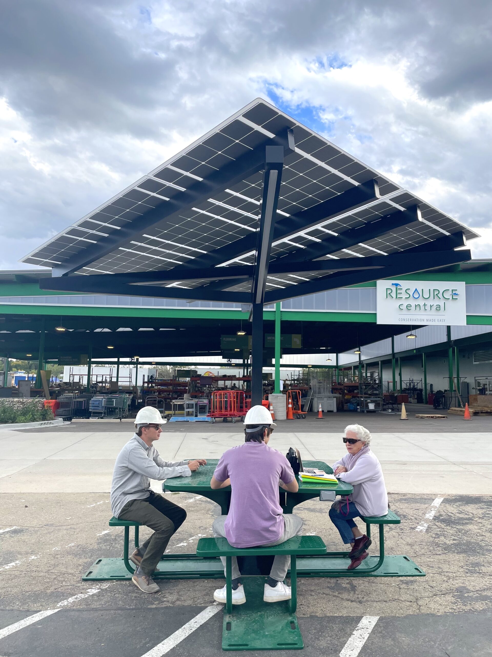 SolarZone at Resource Central Architectural Solar Project - Lumos Solar